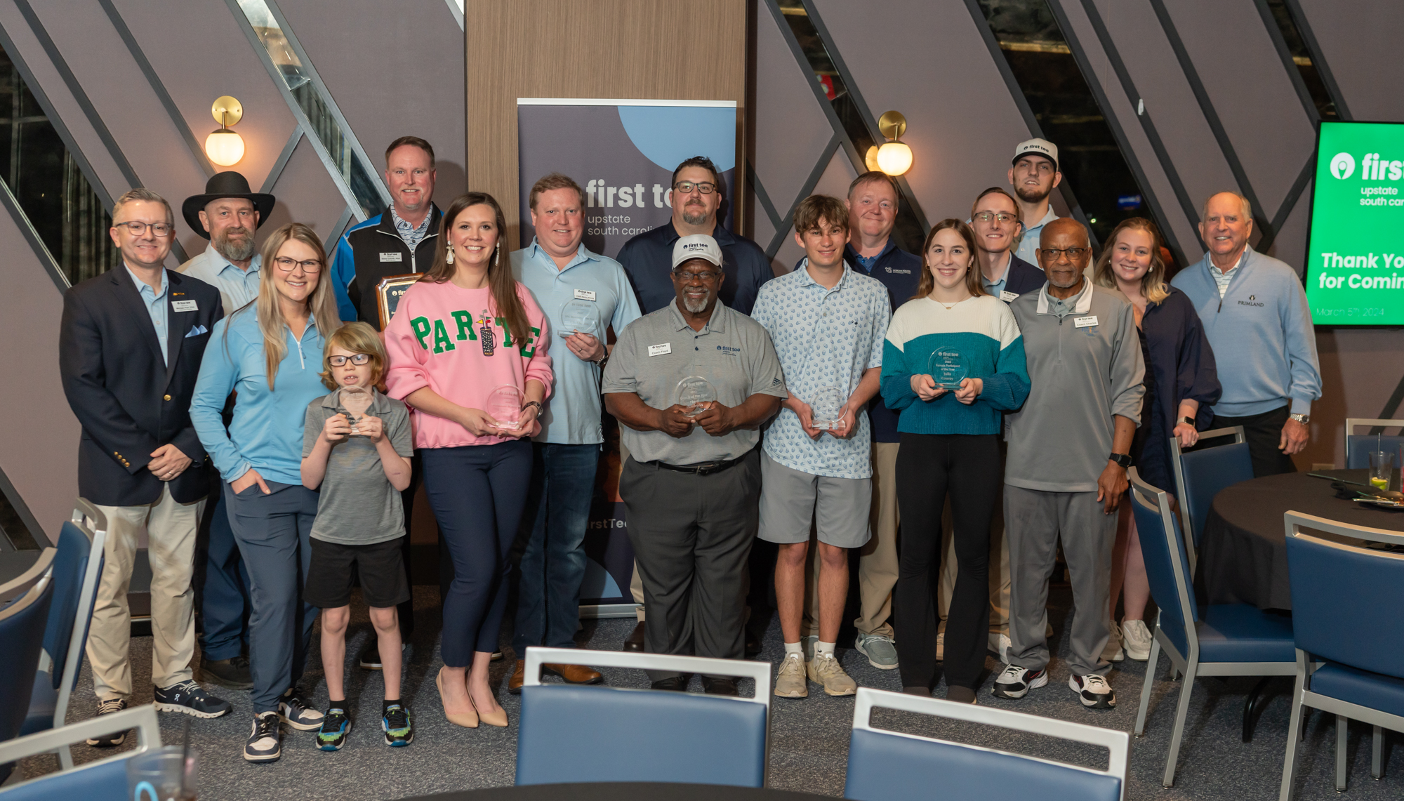 2025 - Tee-Off Party & Award Ceremony - First Tee - Upstate South Carolina